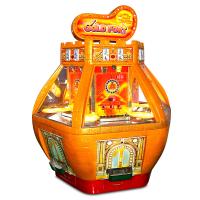 China Casino Press Coin Vending Machine , Excavator Gift Tabletop Pinball Machine for sale