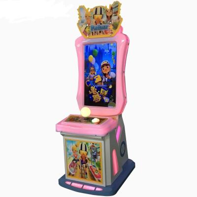 China Subway Parkour / Surfer Kids Arcade Machine Redemption Ticket Video Type for sale