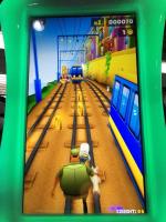 China Subway Parkour / Surfer Kids Arcade Machine Redemption Ticket Video Type for sale