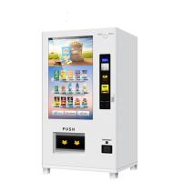 China Coin Operated Self Service Vending Machine With Touch Screen Fully Drinks Based for sale