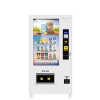 China Coin Operated Self Service Vending Machine With Touch Screen Fully Drinks Based for sale