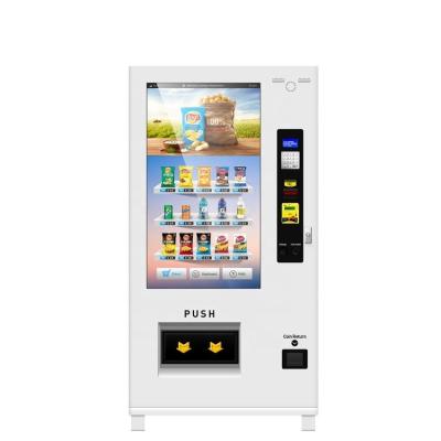 China Coin Operated Self Service Vending Machine With Touch Screen Fully Drinks Based for sale