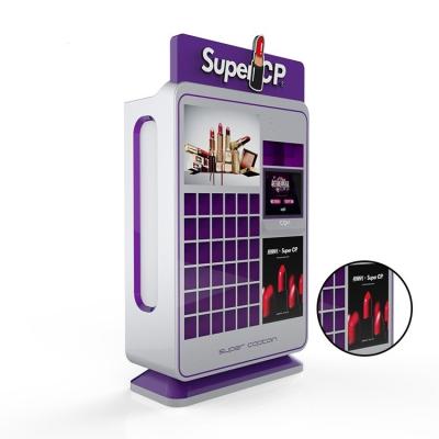 China 220V Makeup Coin Vending Machine , Self Service Lipstick Vending Machine for sale