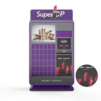 China 220V Makeup Coin Vending Machine , Self Service Lipstick Vending Machine for sale