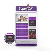 China 220V Makeup Coin Vending Machine , Self Service Lipstick Vending Machine for sale