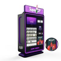 China 220V Makeup Coin Vending Machine , Self Service Lipstick Vending Machine for sale