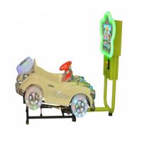 China Racing Kiddie Ride Machines Bubble Car 110V / 220V Voltage 12 Months Warranty for sale