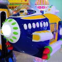 China Sqv Kids Coin Operated Game Machine , Carousel Rotating Electric Kids Riding Machine for sale