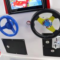 China Airplane Kiddie Ride Machines D1920 * W1100 * H2020mm Size Red Color 2 Players for sale