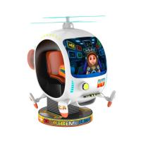 China Amusement Park Kiddie Ride Machines 3d Extreme Flight W1480 * D2090 * H2240 Mm Size for sale