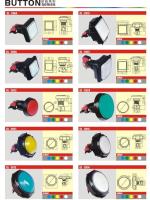 China Start Push Button Arcade Game Machine Parts With Micro Switch 60mm X 60mm Size for sale