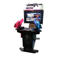 China Amusement Video Shooting Arcade Machine Indoor For 2 Players Heavy Weight for sale