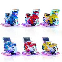 China Coin Operated Kids Game Machine Kiddie Rides Racing Car Motorcycles 12 Months Warranty for sale