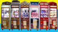 China 1 Player Coin Operated Toy Crane Machine For Shopping Mall , Game Center for sale