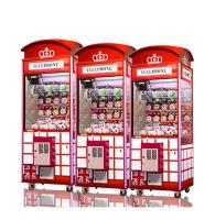 China 1 Player Coin Operated Toy Crane Machine For Shopping Mall , Game Center for sale