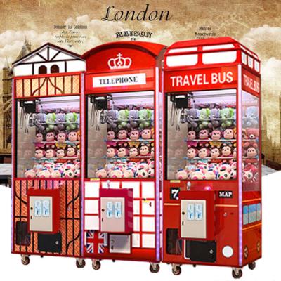 China 1 Player Coin Operated Crane Game Machine / Gift Vending Toy Claw Machine for sale