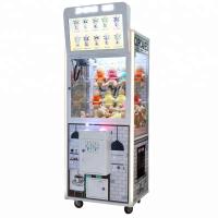 China Arcade Game Toy Crane Claw Machine With Lcd Screen For Video Advertising for sale