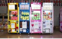 China Arcade Game Toy Crane Claw Machine With Lcd Screen For Video Advertising for sale