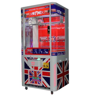 China Indoor Kids Toy Crane Redemption Game Machine / Cutting Prize Scissor Game Machine for sale