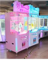 China Cut Ur Prize Vending Machine / Arcade Scissor Cutting Gift Game Machine for sale
