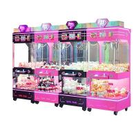 China Indoor Arcade Claw Machine , Pp Tiger 4 Standing Indoor Push Prize Toy Crane Doll Catcher Machine for sale
