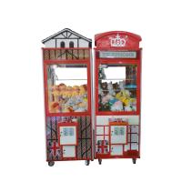 China Fiberglass Funny Singapore Toy Claw Machine For Playground British Style for sale
