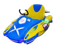 China Theme Park Kids Arcade Machine Electric Space Ship Ride On Space Warship Car for sale