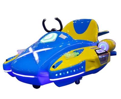China Theme Park Kids Arcade Machine Electric Space Ship Ride On Space Warship Car for sale