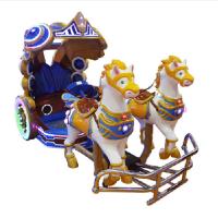 China Kids Electric Animal Horse Ride Shopping Mall Battery Operated Horse Carriage for sale