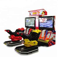 China Indoor Game Equipment Bike Racing Arcade Machine English Or Chinese Version for sale