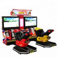 China Indoor Game Equipment Bike Racing Arcade Machine English Or Chinese Version for sale
