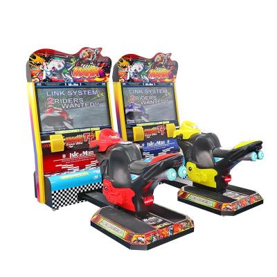 China Indoor 42'' Lcd TT Racing Motor Arcade Game Machine For Child 5~12 Years Old for sale