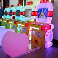 China Amusement Park Kids Arcade Machine Robot Delux Simulator Racing / Shooting / Fishing Video Arcade Game Machine for sale