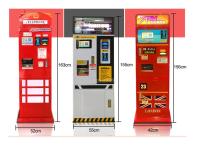 China Cinema Arcade Game Machine Parts Metal Cabinet ATM Currency Paper Bill Token Coin Exchanger for sale