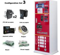 China Cinema Arcade Game Machine Parts Metal Cabinet ATM Currency Paper Bill Token Coin Exchanger for sale