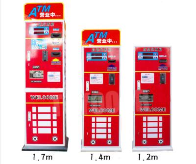 China Cinema Arcade Game Machine Parts Metal Cabinet ATM Currency Paper Bill Token Coin Exchanger for sale