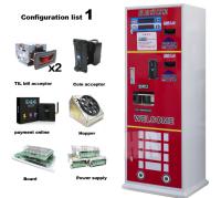 China Cinema Arcade Game Machine Parts Metal Cabinet ATM Currency Paper Bill Token Coin Exchanger for sale