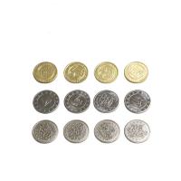 China Round Arcade Game Machine Parts Stainless Steel / Copper Token Coin With Logo for sale