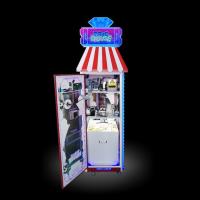 China Floor Standing Ticket Eater Machine Double Side Design Transparent And Strong Recognition Degree for sale