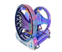 China Fantastic Kids Arcade Machine Happy Rocking Car For Touriest Area for sale