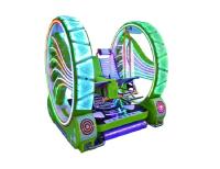China Fantastic Kids Arcade Machine Happy Rocking Car For Touriest Area for sale