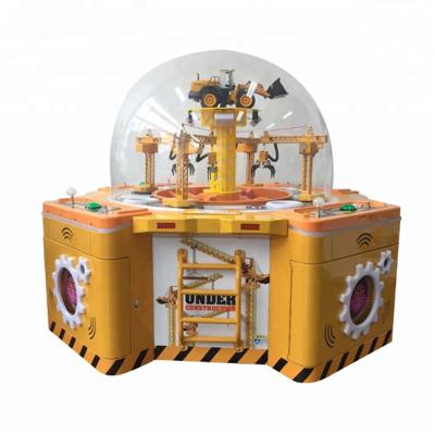 China Interesting Gift Vending Machine / Yellow Arcade Toy Grabber Machine for sale