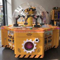 China Family Excavator Gift Vending Machine Metal + Plastic Material Durable for sale