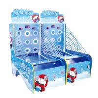 China 2 Players Redemption Arcade Machines , Snow Brawl Soccer Shooting Ball Game Machine Coin Operated for sale