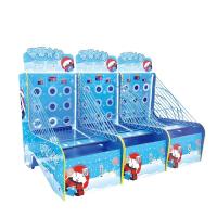 China 2 Players Redemption Arcade Machines , Snow Brawl Soccer Shooting Ball Game Machine Coin Operated for sale