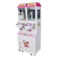 China Doll Vending Arcade Game Toy Crane Machine English Version CE Certificate for sale