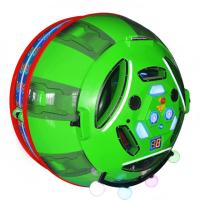 China Fiberglass + Metal Amusement Car Ride 360 Degree Happy Car Space Capsule for sale