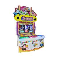 China Customized Kids Arcade Machine , Crazy Toy 3 Players Ticket Lottery Game Machine for sale