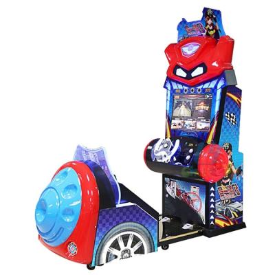 China 275 W Racing Arcade Machine , Amusement Coin Operated Crazy Car Driving Simulator for sale