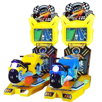 China 1 Player Coin Operated Simulator Driving Car Video Moto Racing Arcade Game Machine for sale